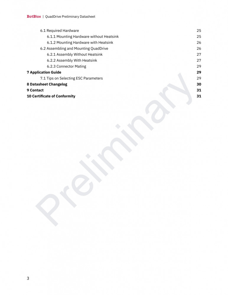 QuadDrive 80A datasheet page 3