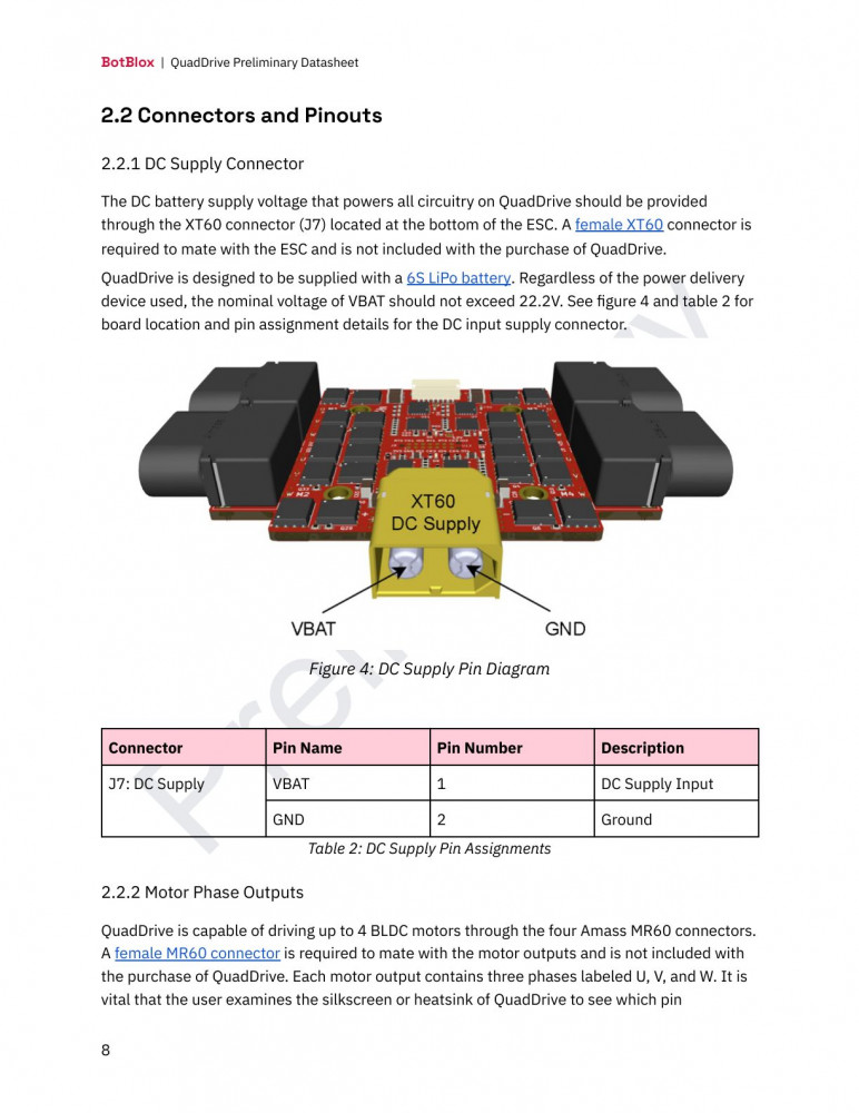 QuadDrive 80A datasheet page 8