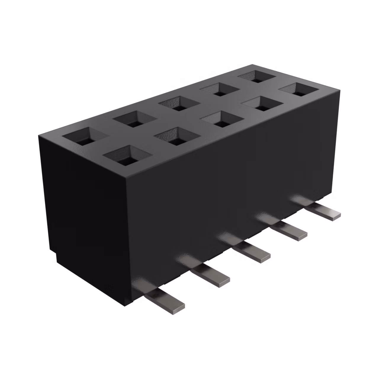 2.00mm Pitch Milli-Grid Receptacle, Surface Mount, Top Entry, 0.38µm Gold (Au) Plating, 6 Circuits, Lead-Free, Tube