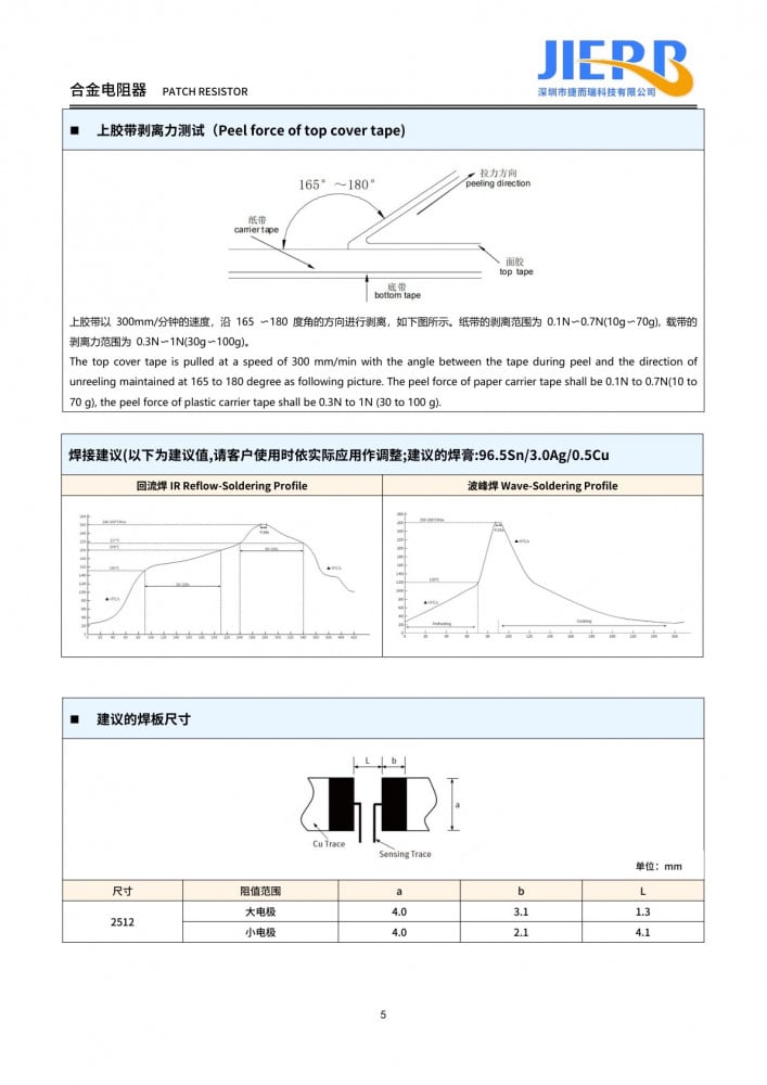 RE2512F3R010 technical document page 5