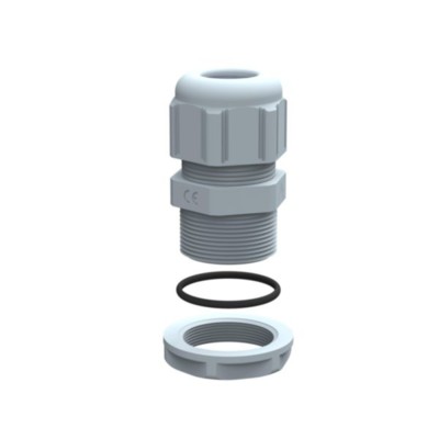 Cable gland plastic - IP 68 - PG 36 - clamping capacity 22-32 mm - RAL 7001 for sale