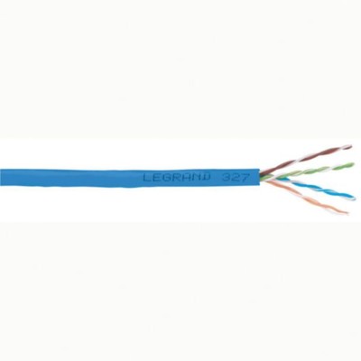 Cable category 6 U/UTP 4 pairs LSZH Euroclass Dca 305 meters blue for sale