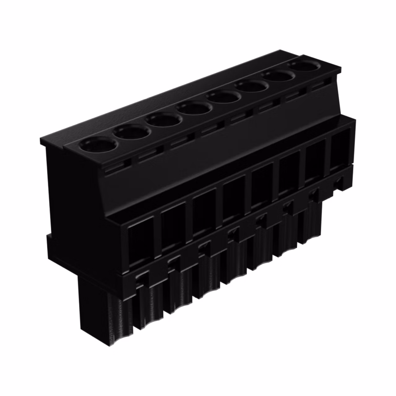 3.81mm Pitch Eurostyle Vertical Plug, Rear Wire Entry, 8 Circuits for sale