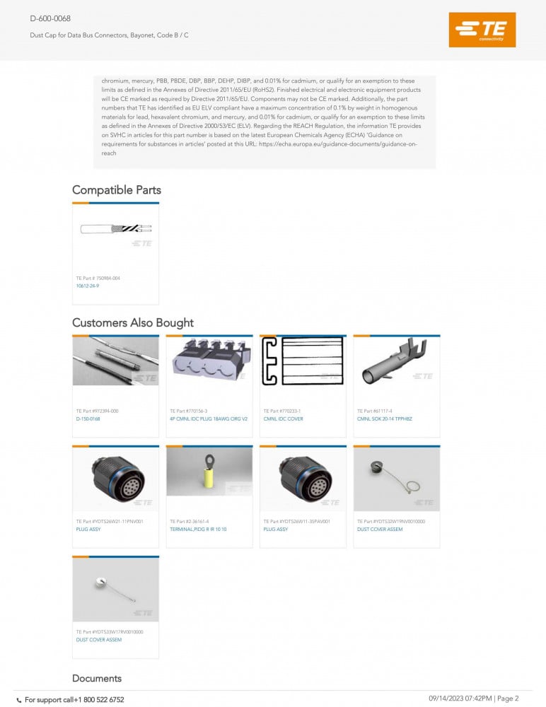 D-600-0068 technical document page 2