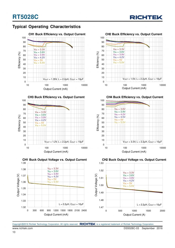 RT5028C datasheet page 10