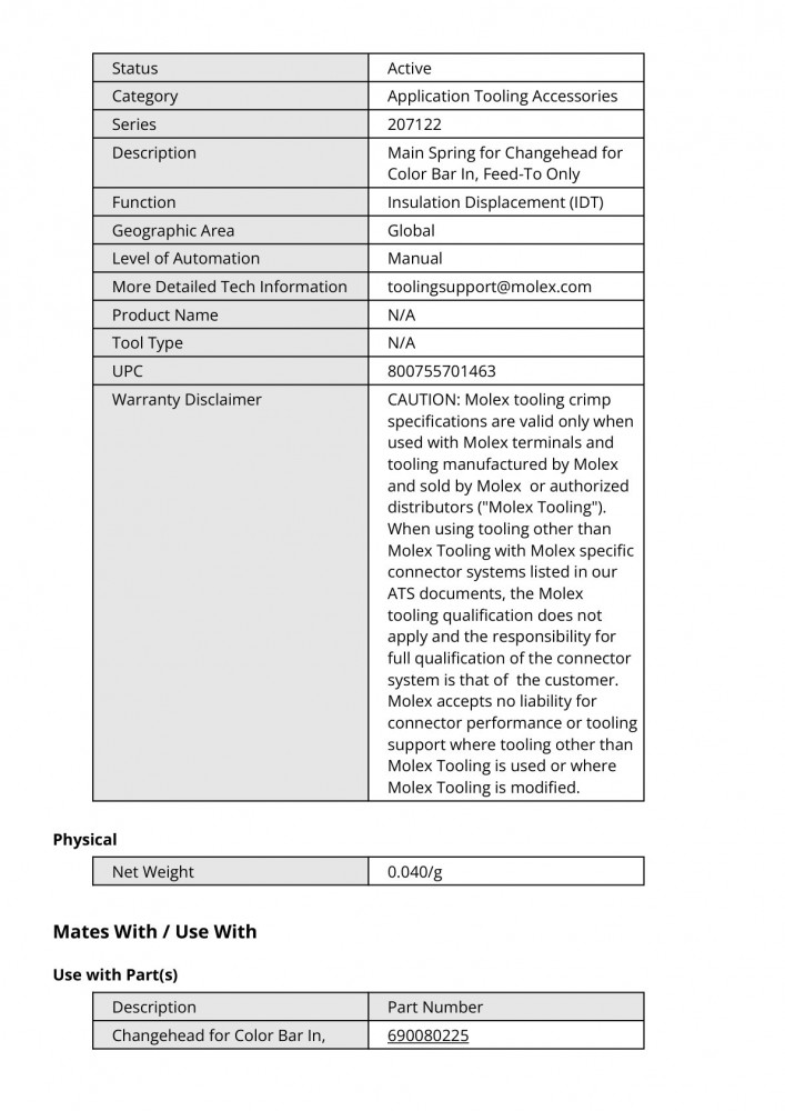Product document preview, page 2