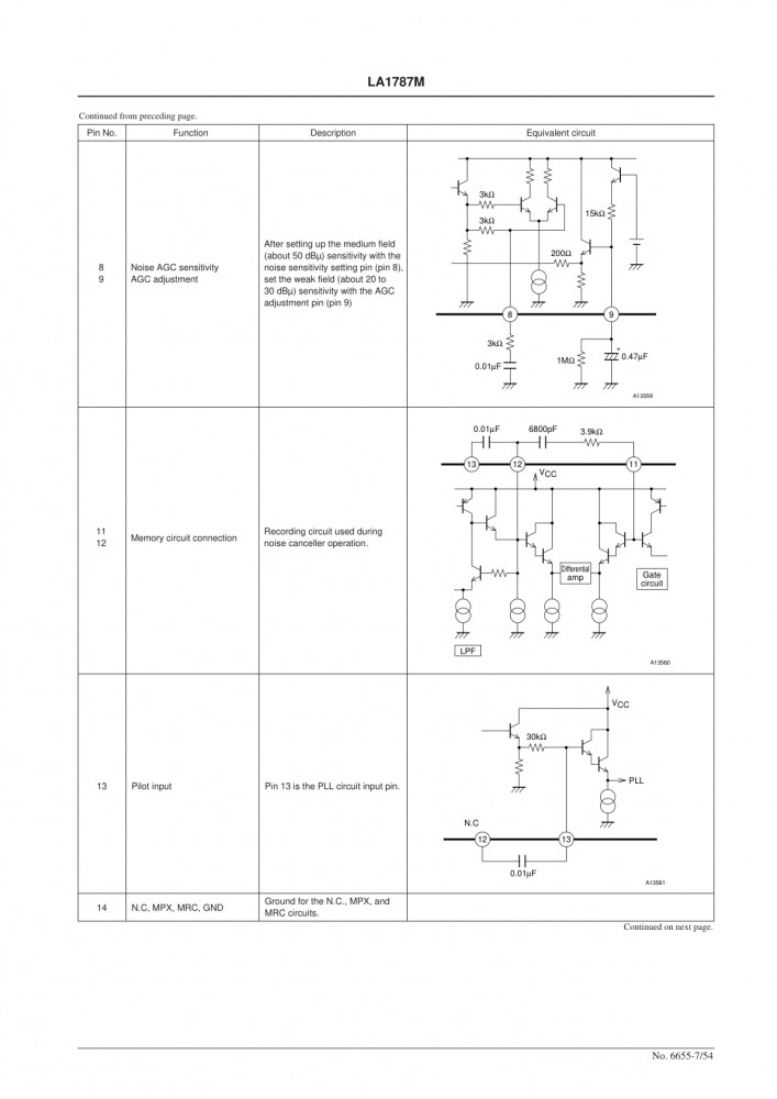 LA1787M technical document page 7