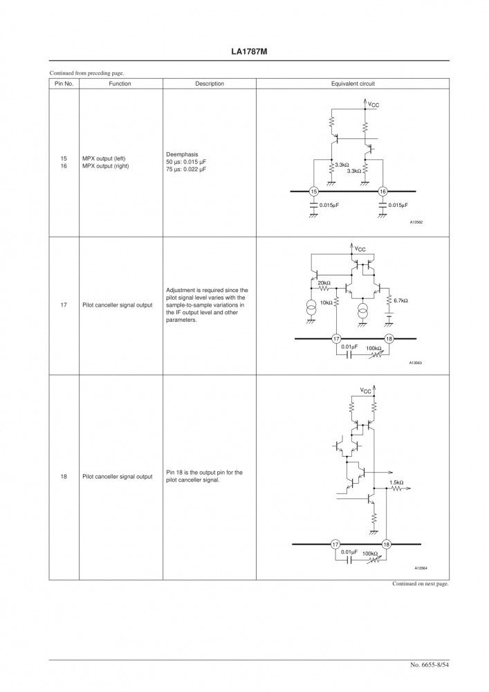 LA1787M technical document page 8