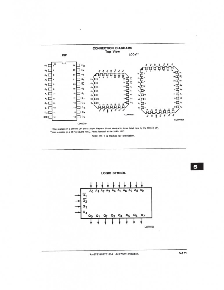 27S181 technical document page 3