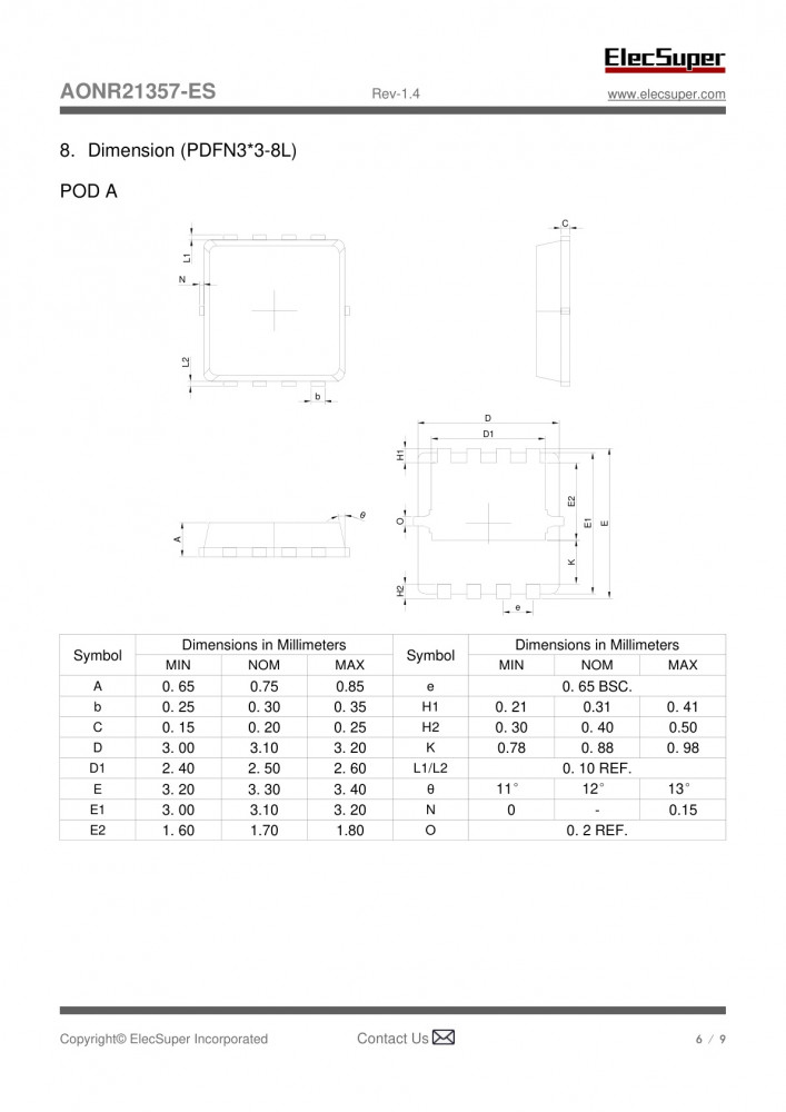 AONR21357-ES datasheet page 6