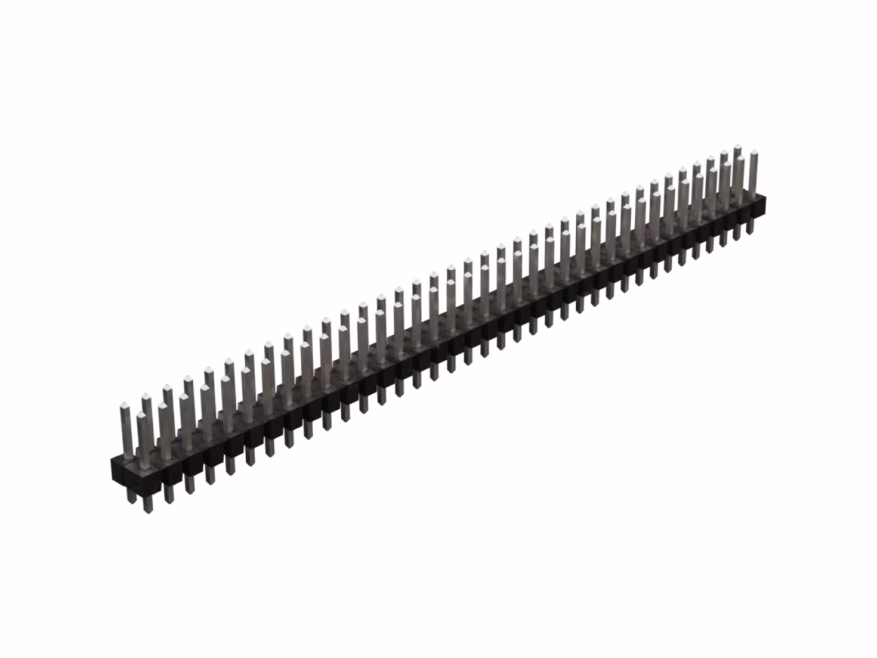 C-Grid Header, 2.54mm Pitch, Through Hole, Dual Row, Vertical, 74 Circuits, 2.54µm Tin (Sn) Plating, Bag Packaging, Lead-Free for sale