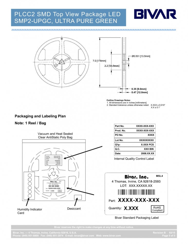 SMP2-UPGC datasheet page 5