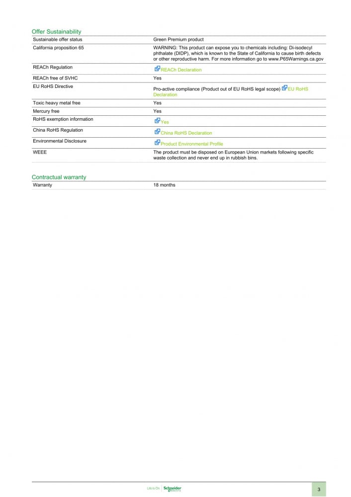 XD5PA24 technical document page 3