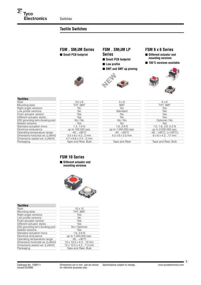TE Connectivity switch catalog page 6