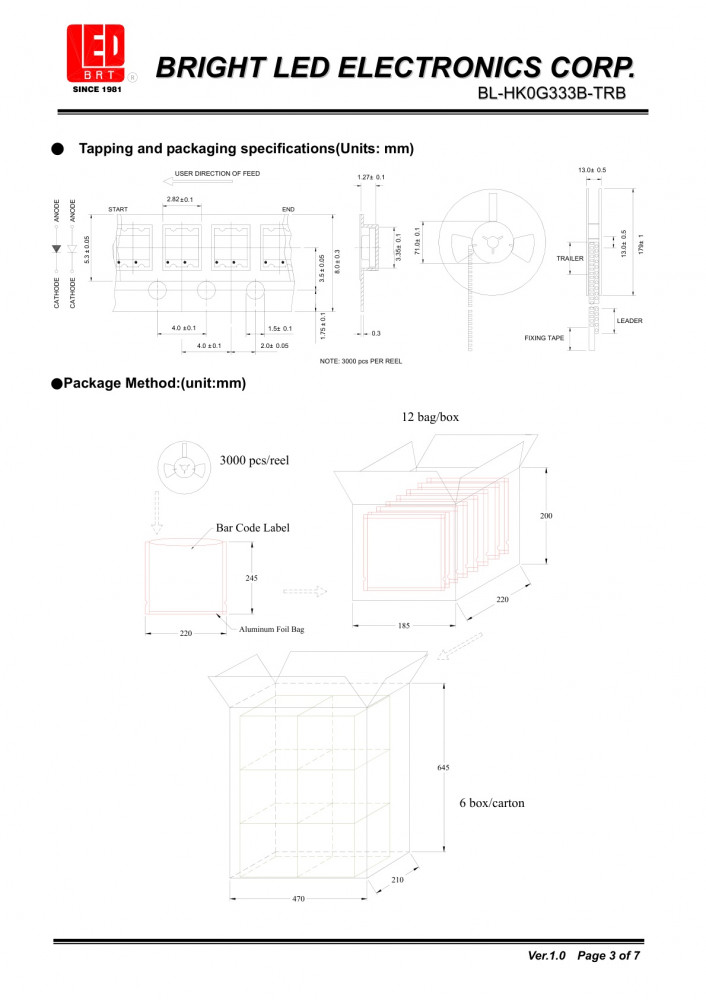 BL-HK0G333B-TRB datasheet page 4