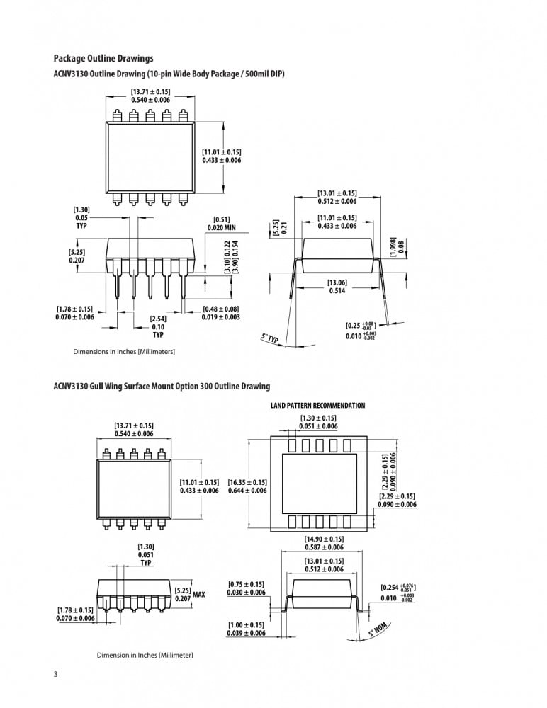 ACNV3130 datasheet page 3
