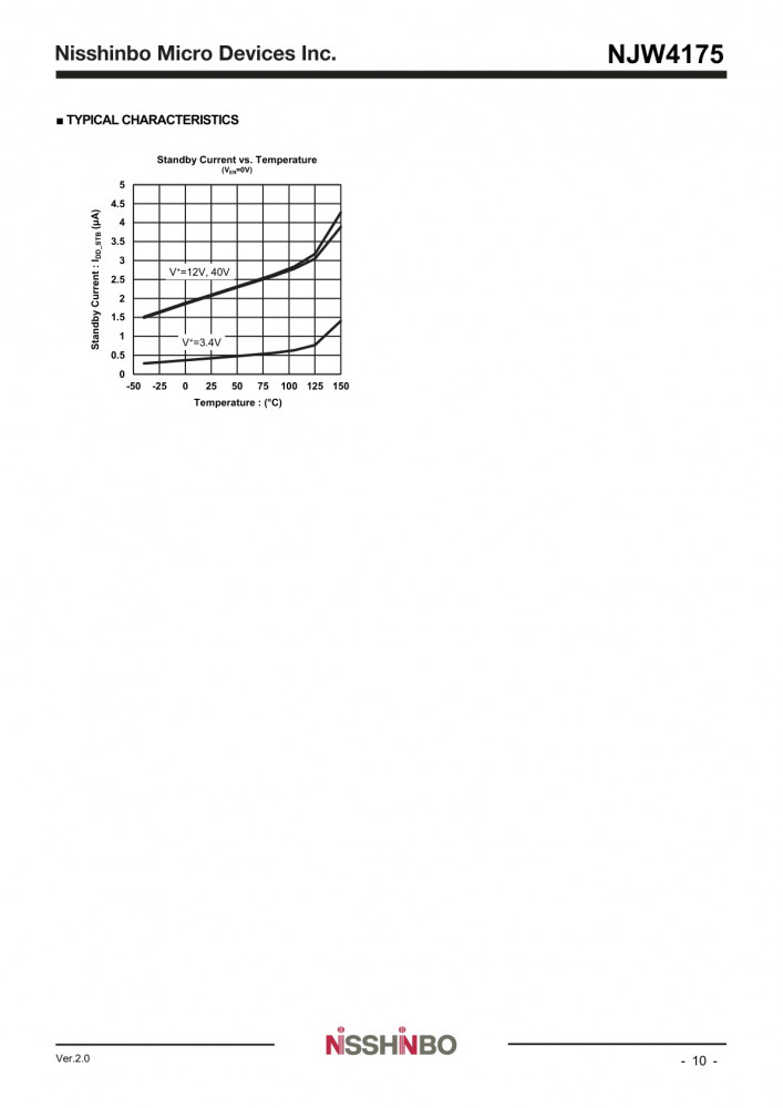 NJW4175 datasheet page 10