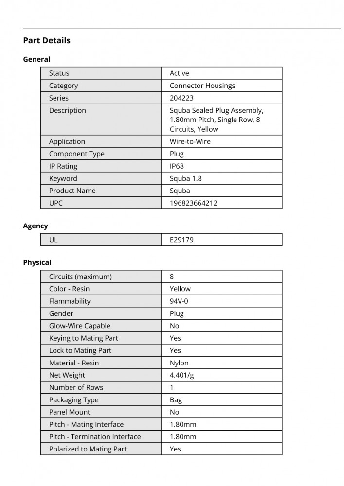 Product document image, page 2
