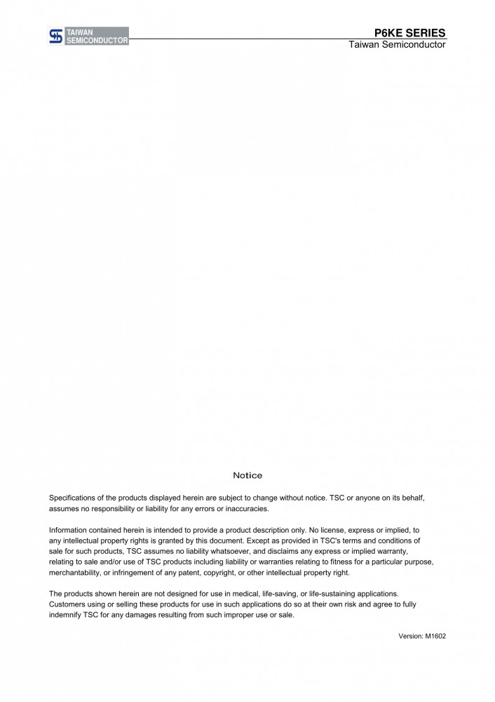 P6KE56A datasheet page 6