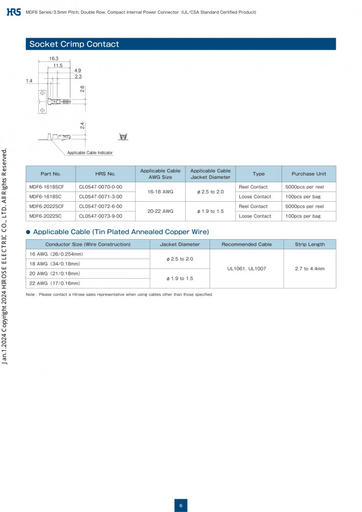 HRS MDF6 document page 6