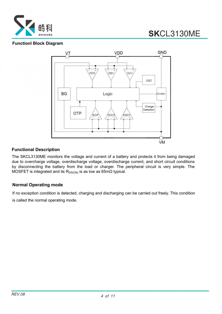 SKCL3130ME datasheet page 4
