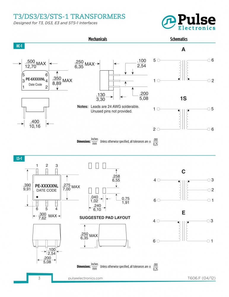 PE-65968NL datasheet page 3