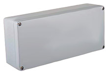 Enclosure, Die-cast Aluminum, S-8100 Series, without External Mounting Flanges, 280 x 180 x 101mm Outside Dimensions, not Painted