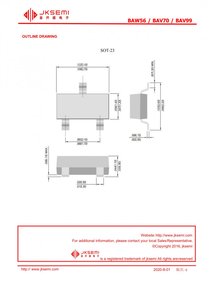 BAV99 datasheet page 3