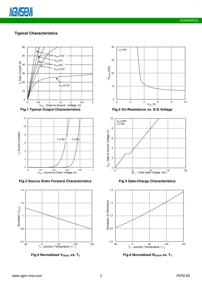 AGM405DG datasheet page 3