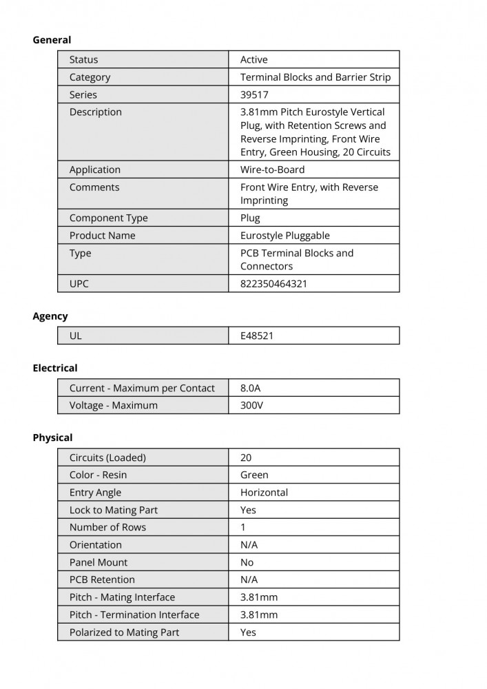 MOLEX 395178420 product document page 2