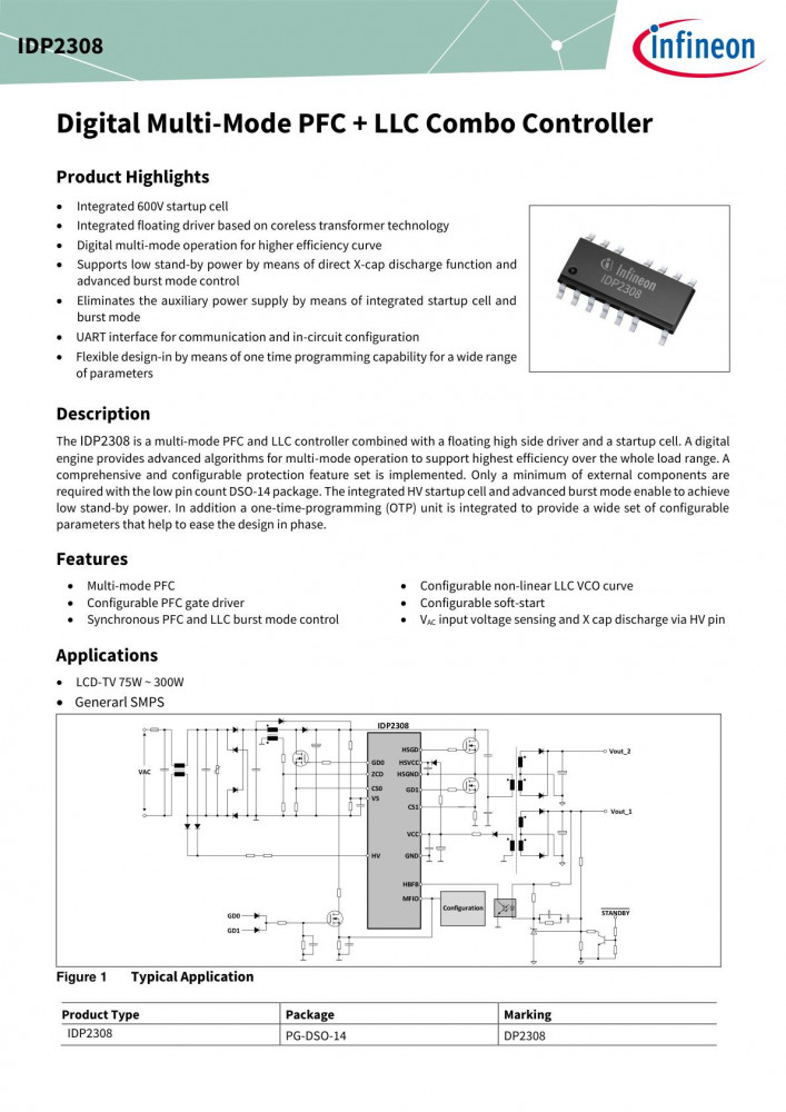 IDP2308 technical document page 1