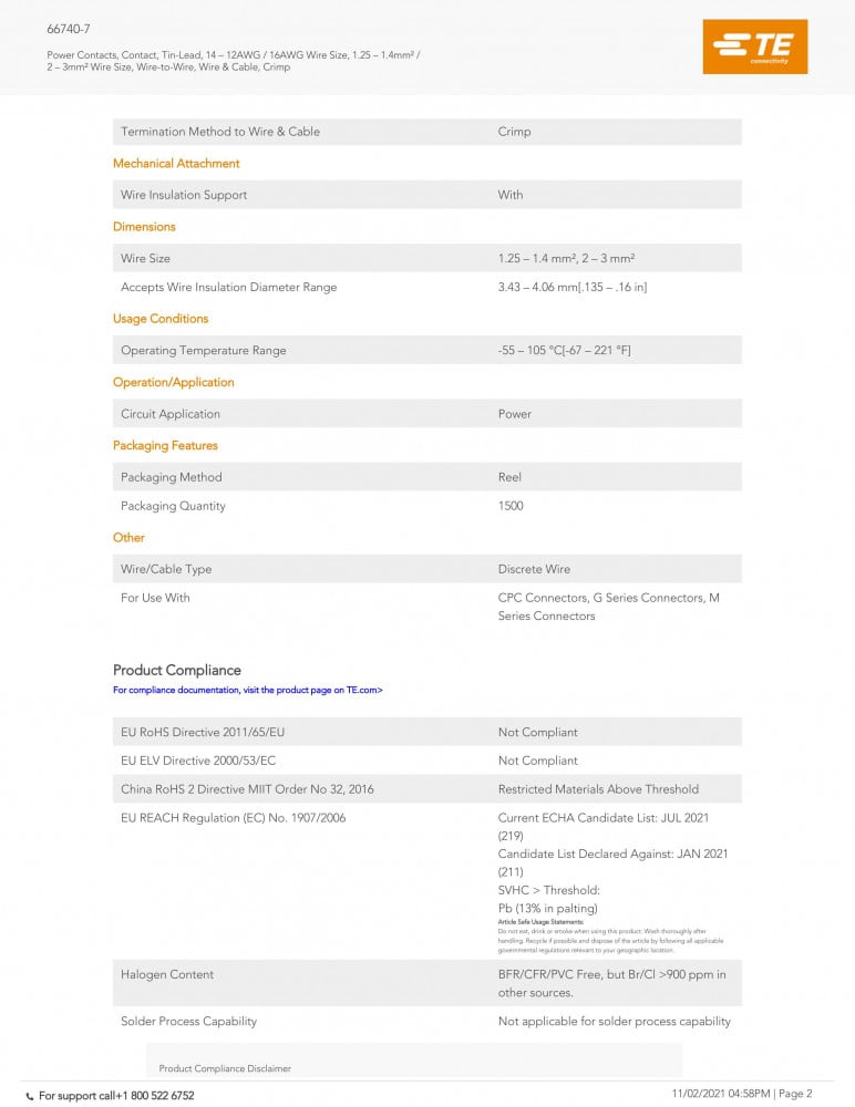 66740-7 technical document page 2