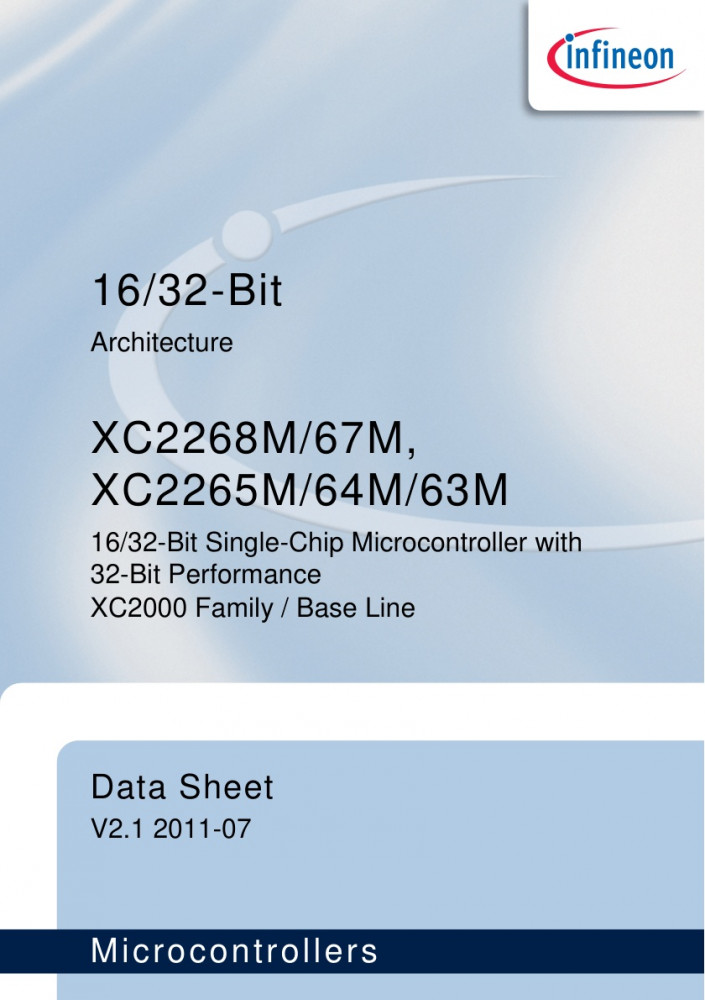 XC226xM datasheet preview page 1