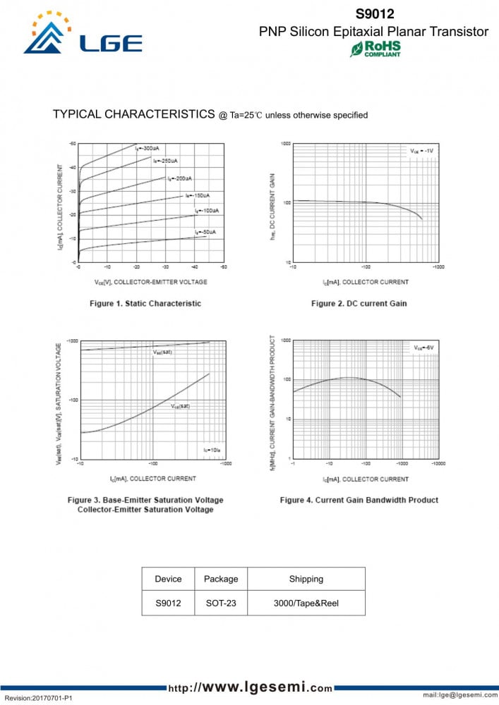 S9012 datasheet page 3