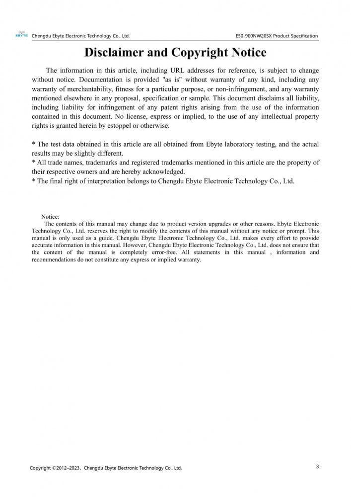 E50-900NW20SX datasheet page 4