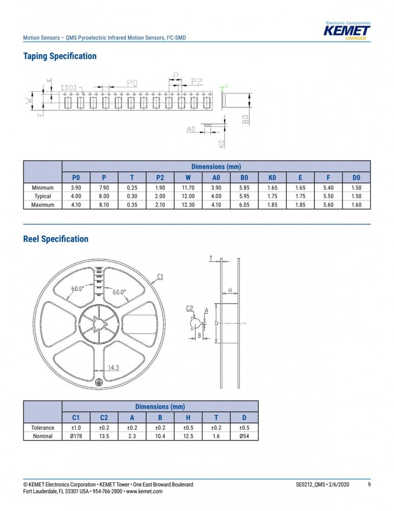 KEMET USEQMSEA221680 datasheet page 9