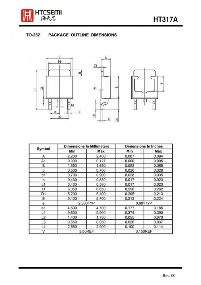 HT317A datasheet page 5