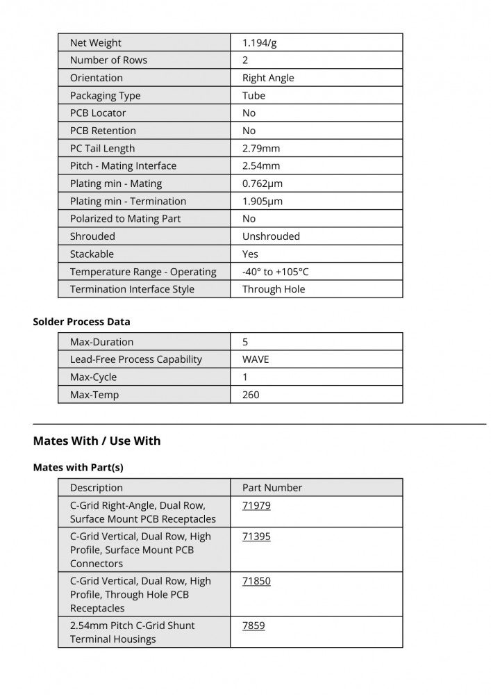 MOLEX 717640214 technical document image 3