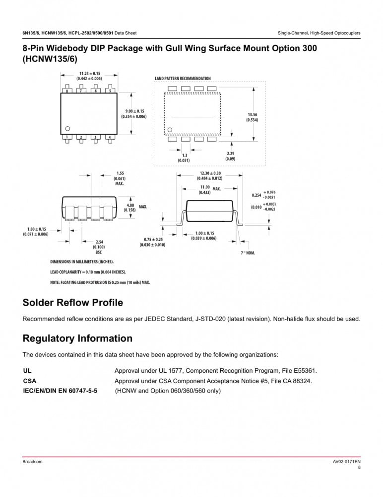 6N136-300E datasheet page 8
