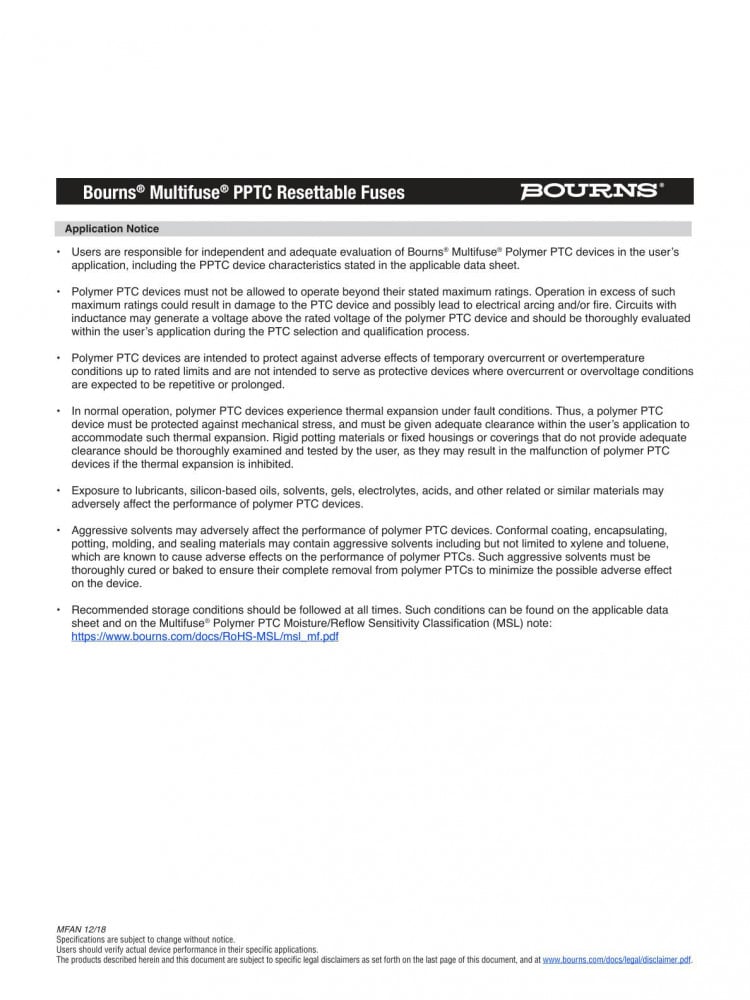 MF-RX110/72 datasheet page 7