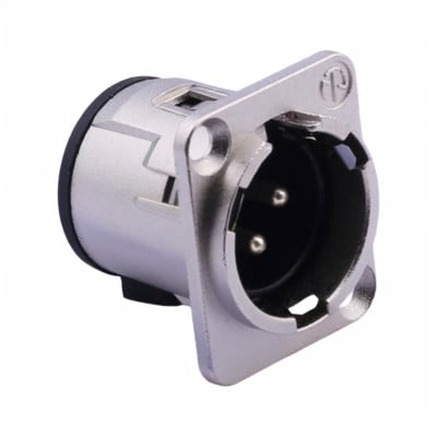 Neutrik NC3FD-V Circular Connector Assembly