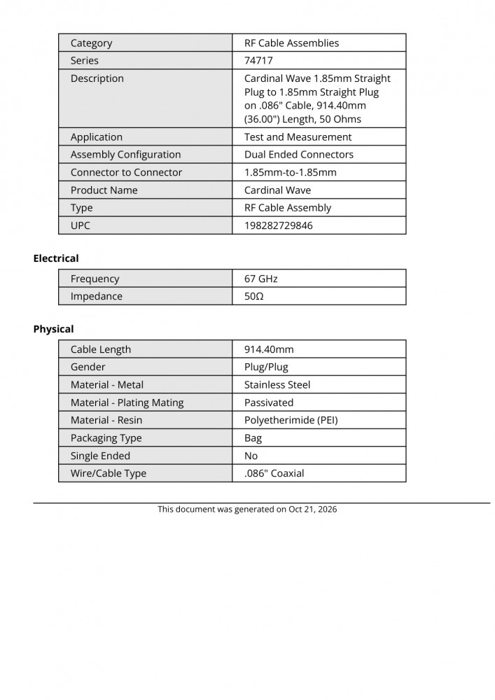 Technical document image 2 for MOLEX 732392490