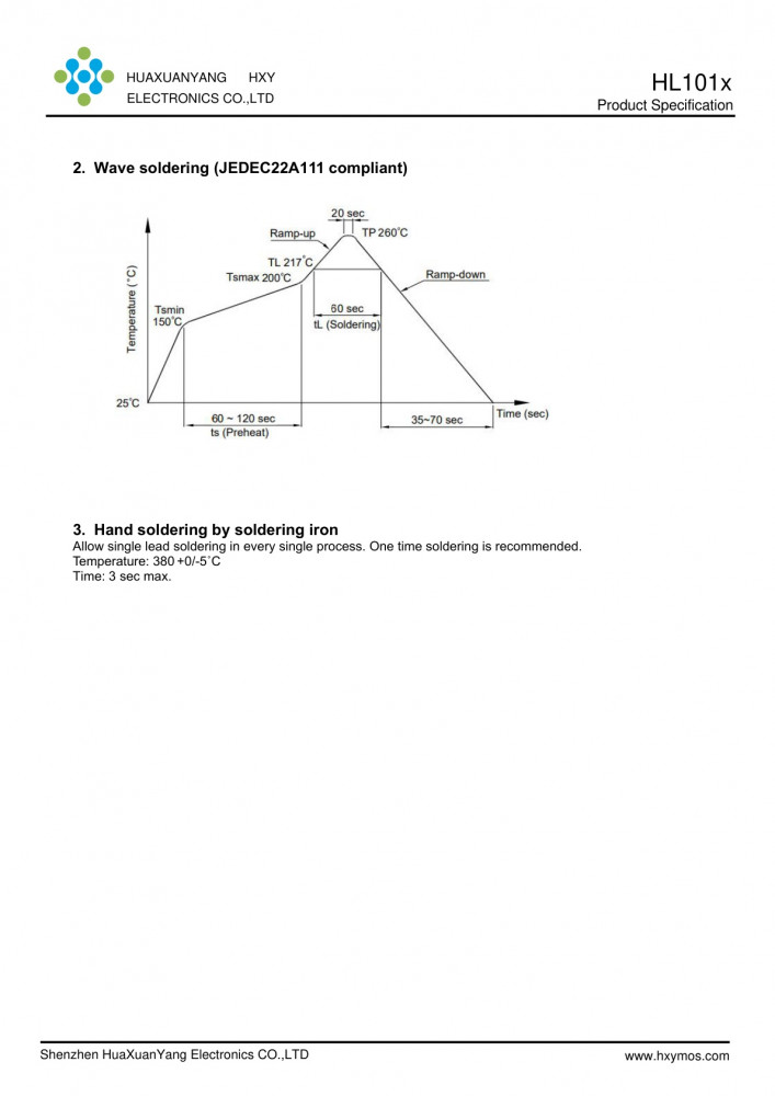 HL1018 datasheet page 7