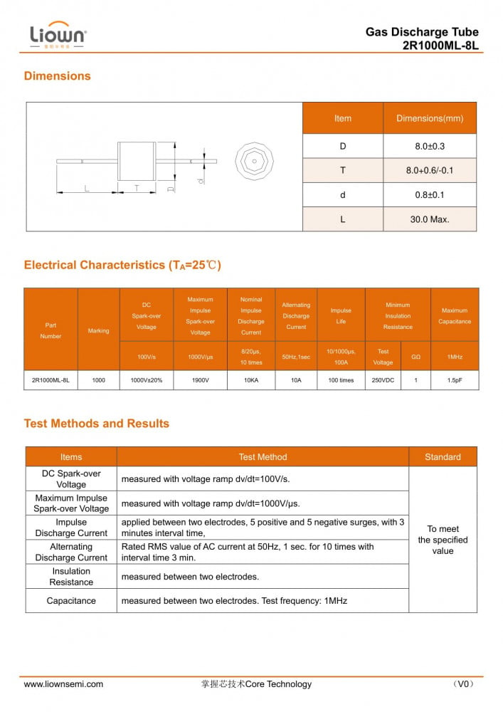 2R1000ML-8L datasheet page 2