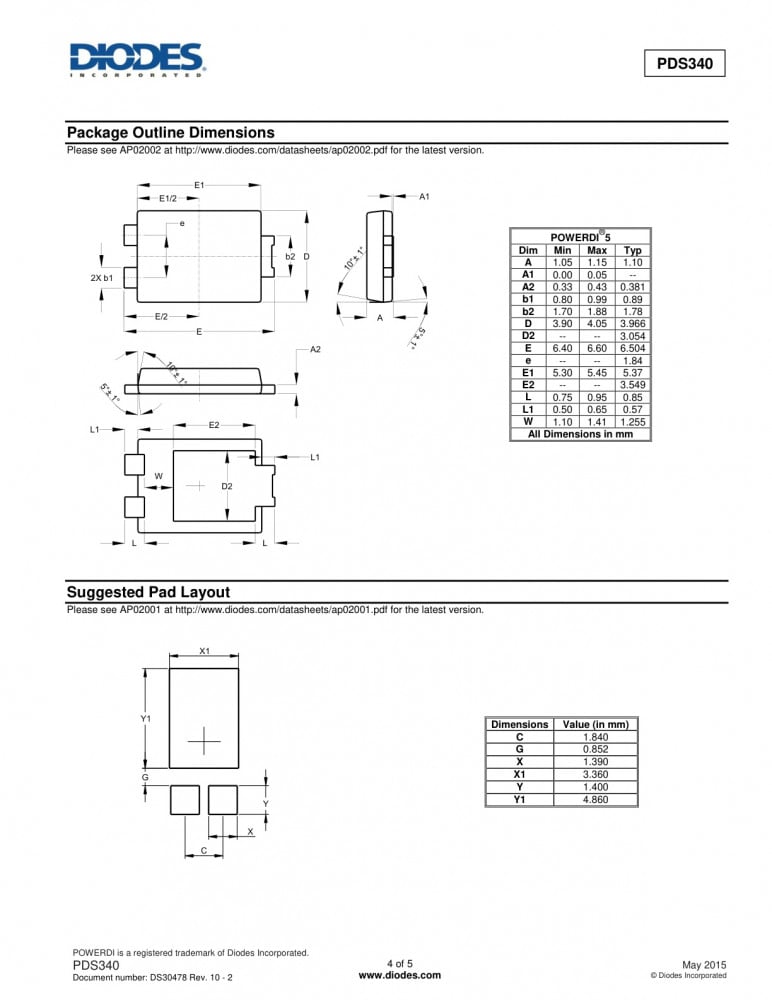PDS340-13 datasheet page 4