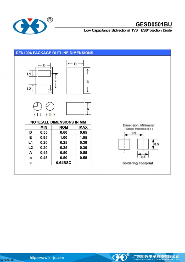 GESD0501BU-5BU datasheet page 4
