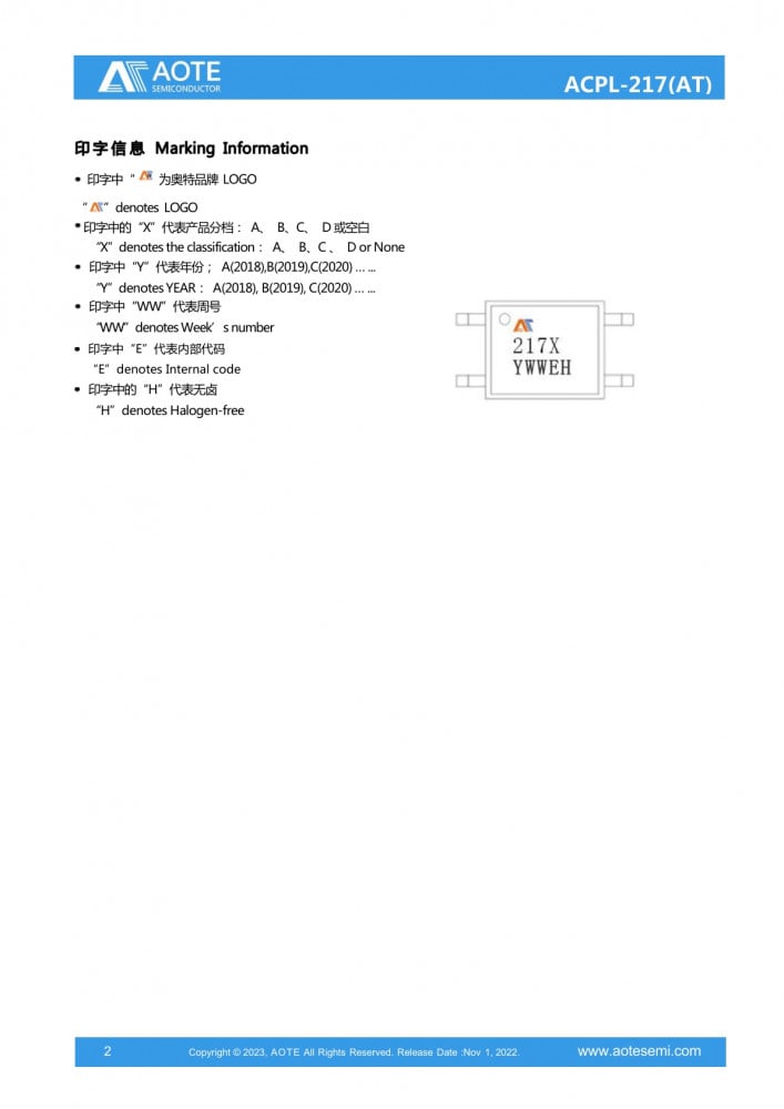 ACPL-217(AT) datasheet page 3
