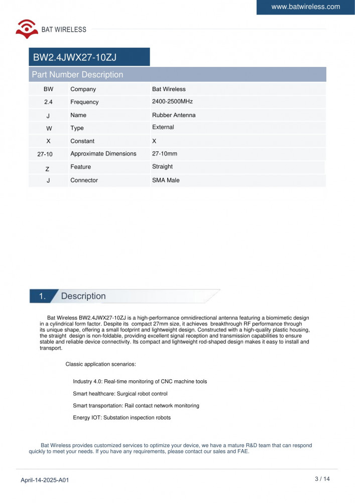 BW2.4JWX27-10ZJ datasheet page 3