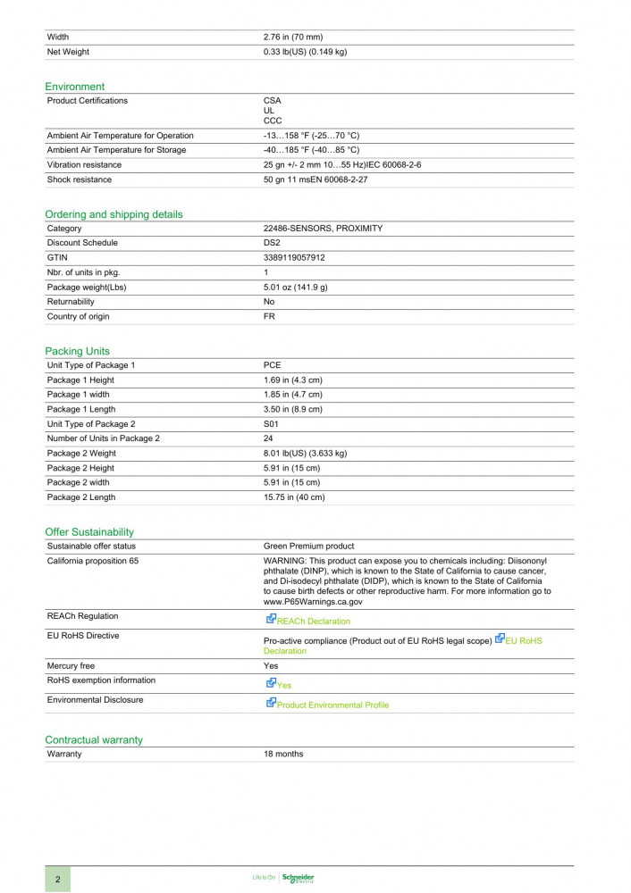 XS7C2A1MBU20 document page 2