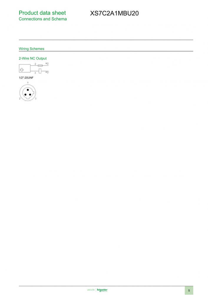 XS7C2A1MBU20 document page 5